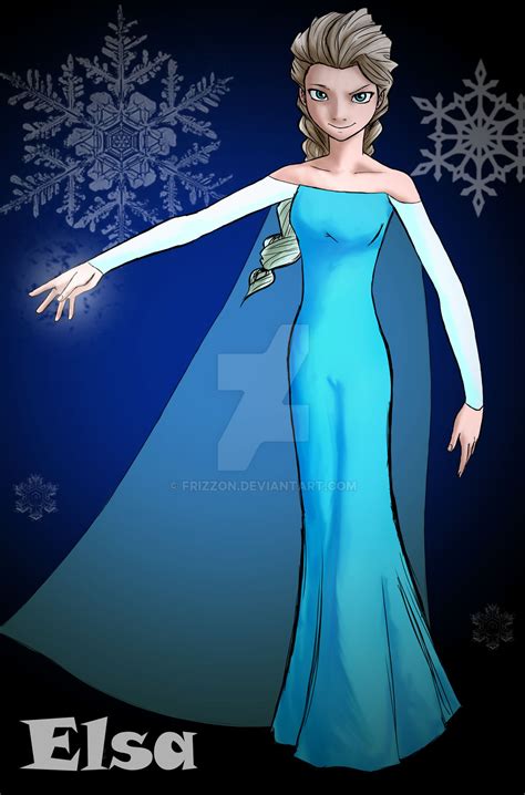 Disneys Frozen Elsa By Frizzon On Deviantart Disneys Frozen Elsa By Frizzon On Deviantart