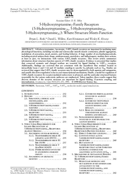 Pdf Where Structure Meets Function