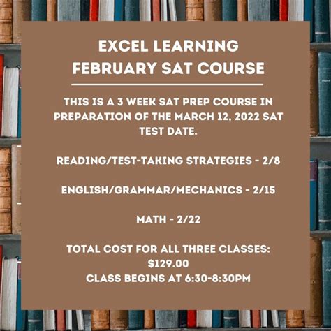 Excel Learning In Preparation For The March 12th Sat