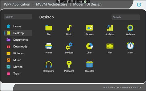 GitHub Orbelgy WPF Application Example