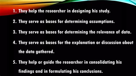 Research Variables Assumptions And Hypothese Pptx