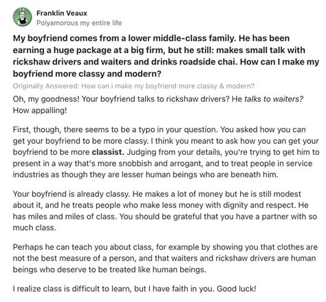 Classy Or Classist Rmurderedbywords