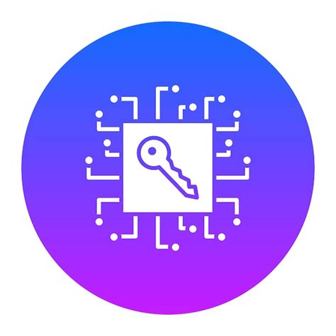 Premium Vector Key Network Vector Illustration