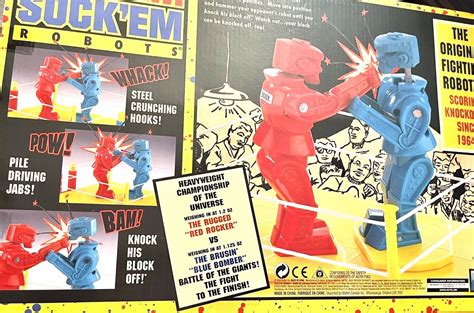 Rockem Sockem Robots Original Fighting Robots