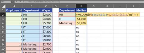 Median With Condition Excel And Adam