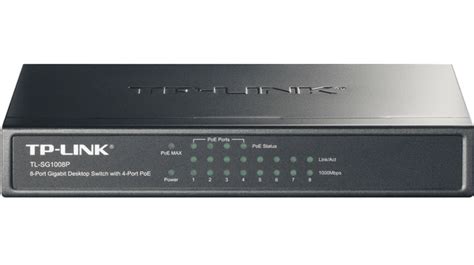 Tp Link Port Gigabit Desktop With Port Poe Tl Sg P Powercomputers Online Shopping
