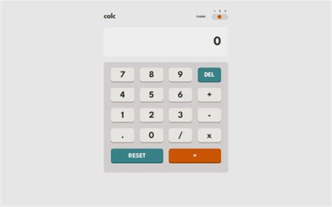 Frontend Mentor Calculator App With React And Redux Coding Challenge Solution
