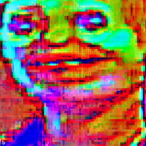 Screenshot Of A Deep Fried Meme R Weirddalle