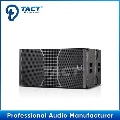 Professional Sound System Tact Double 12 Inch Line Array Sound Speakers Professional Audio And