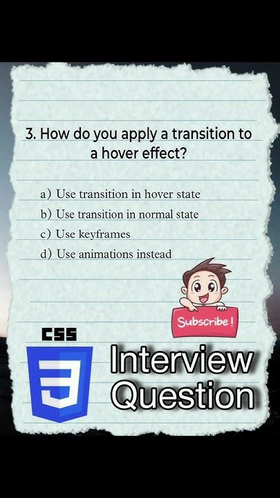 5 Essential Css Interview Questions To Ace Your Job Interview Css Interviewprep