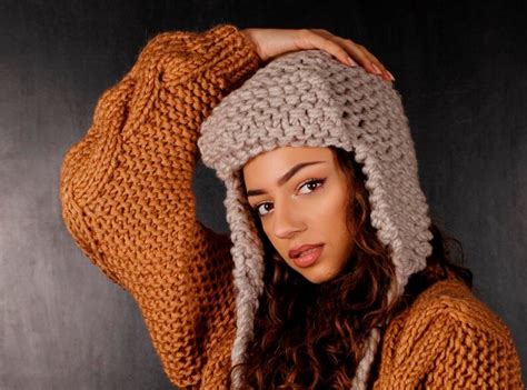 Easy Beginner Trapper Hat Knitting Pattern Ushanka Hat Knitting