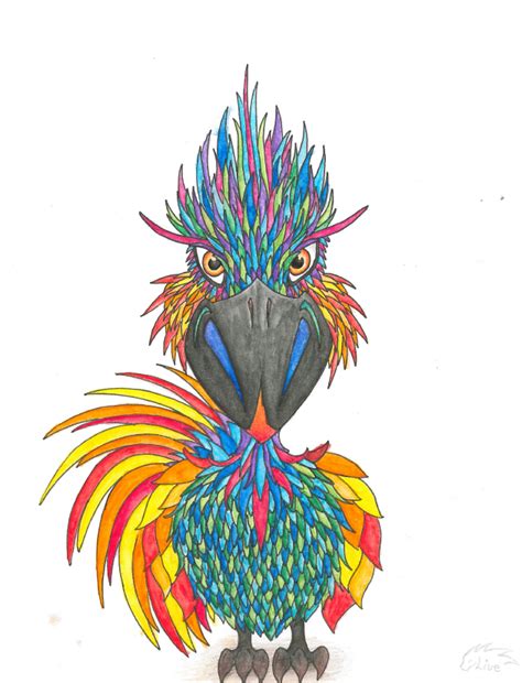 Comic Bird By Operatorevil On Deviantart