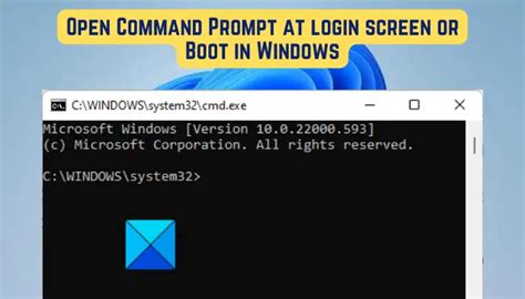 Open Command Prompt At Boot In Windows 10