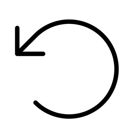 Arrow Counter Clockwise Outlined Svg Vectors And Icons Svg Repo