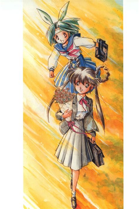 Mamono Hunter Youko Kanzaki Azusa Mano Youko Seifuku 359880 Yande Re