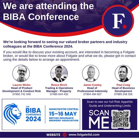 Biba2024 Folgate Bibaconference2024 Folgate Underwriting