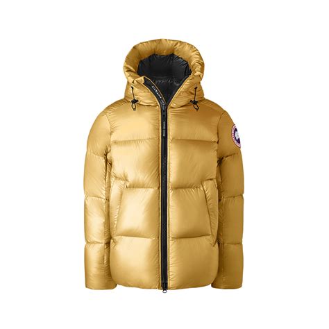캐나다 구스 크로프턴 퍼퍼 엠블럼 골드 Canada Goose Kream