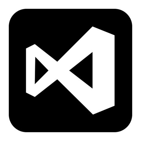 Logo Microsoft Vs Code Visual Studio Code Code Icon Free Download