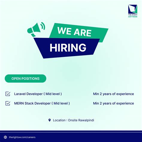 The Right Software On Linkedin Hiringalert Applynow Webdevelopment Opentowork Laravel