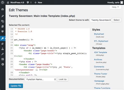 Whats New In Wordpress 49 Code Editing Widgets And The Customizer Whats New In Wordpress 49 Code Editing Widgets And The Customizer