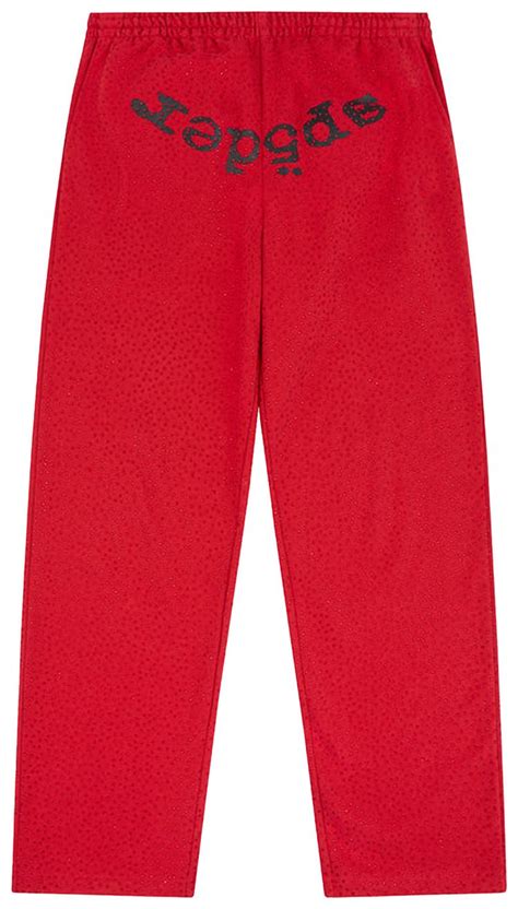 Buy Sp5der Vvs Sweatpant Red P34fw24red Goat