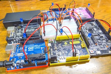 電子工作複数のArduinoを接続しシリアル通信で制御してみる ぶらりweb走り書き
