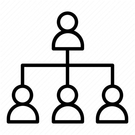 Organization Structure Hierarchy Icon Download On Iconfinder