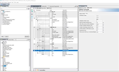 solved sdram controller timing parameters intel community
