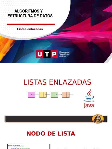 Listas Enlazadas En Java Ing Juan Vera Pdf Objeto Informática