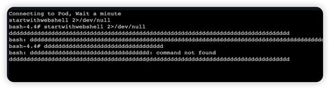 In Container Pod Bash The Inputed Content Does Not Wrap Such As Pasting A Long Command · Issue