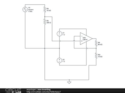 Non Inverting CircuitLab