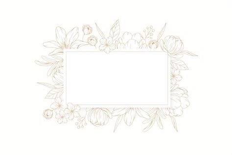 دانلود وکتور قاب متن پس زمینه گل دانلود رایگان فایل لایه باز، Psd