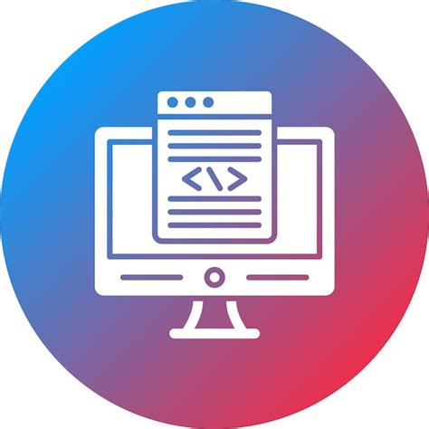 Premium Vector Front End Development Icon Vector Image Can Be Used For No Code