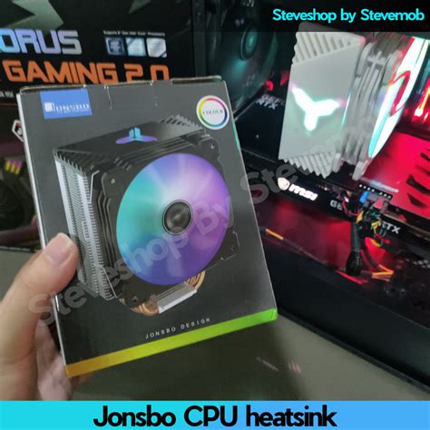 ซิงค์พัดลมระบายความร้อนซีพียู Cpu Fan Cooling Jonsbo Cr 1000 Rgb Shopee Thailand