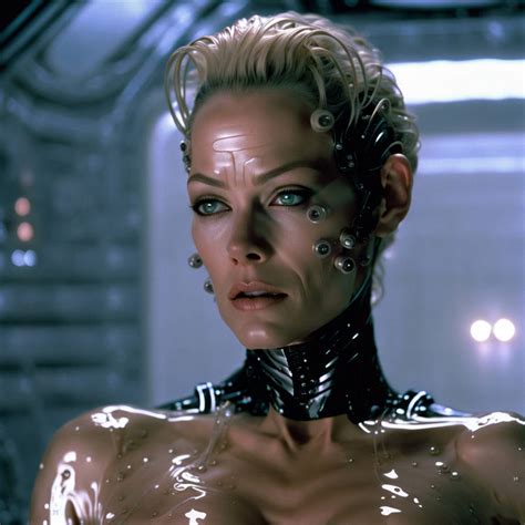 Sexy Borg Seven Of Nine Looking Seductively Into By Toopac1 On Deviantart