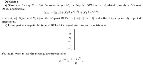 Solved Question A Show That For Any N M For Some Chegg Com