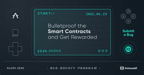 multiple 50 000 reward tickets in aleph zero s and immunefi s bug bounty program