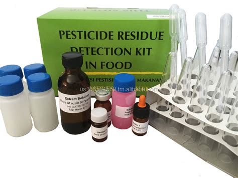 Pesticide Residue Detection Kit In Food Buy Food Testing Kits Product On
