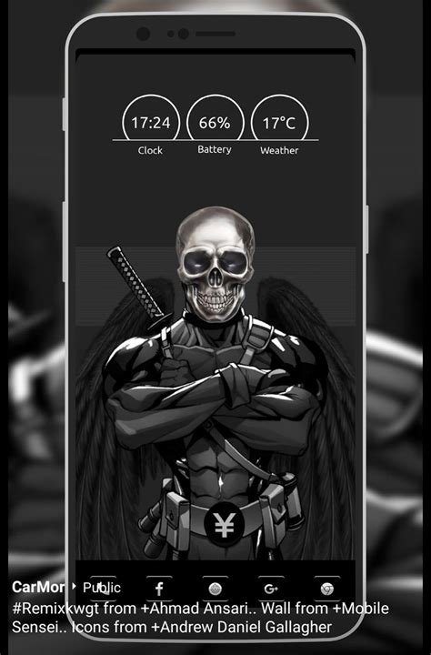 Pin Op Tclx Android UI