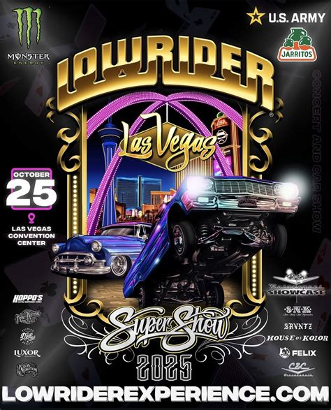 Lowrider Las Vegas Super Show 2025 Las Vegas Convention Center Oct 25th