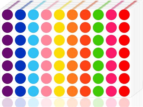 Avery Removable Color Coding Labels Removable Adhesive