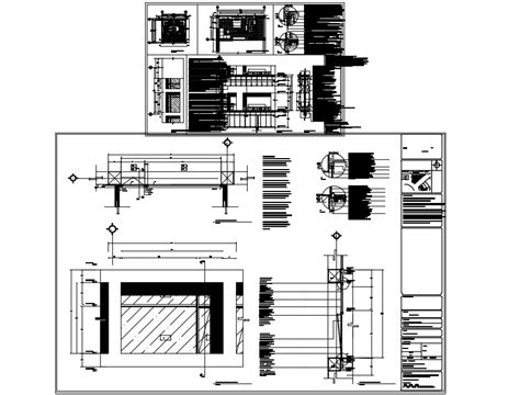 Kitchen Interior Detail Elevation And Plan 2d View Cad Block Layout Autocad File Artofit