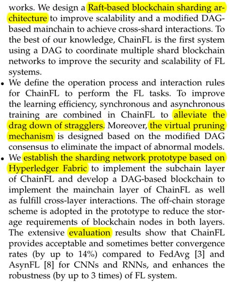联邦学习论文阅读三：chainfl Csdn博客