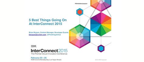 5 Best Things Going On At Interconnect 2015