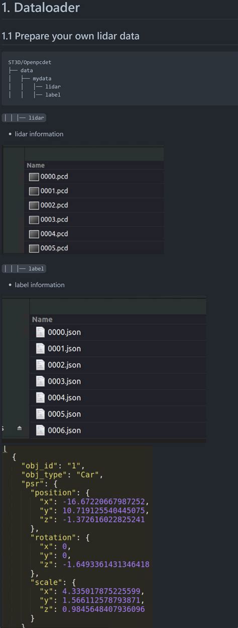 problems using custom data sets · issue 253 · open mmlab openpcdet · github