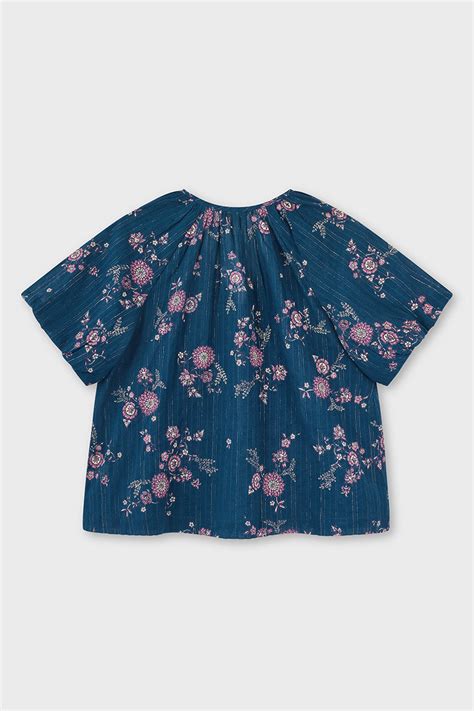 Layla Floral Print Cotton Top