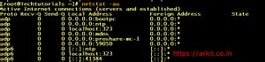 Linux Netstat Command Can Help You To Troubleshoot Network RHEL