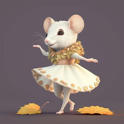 Premium Ai Image Joyful Mouse Brings Energy To The Dance Party Ai