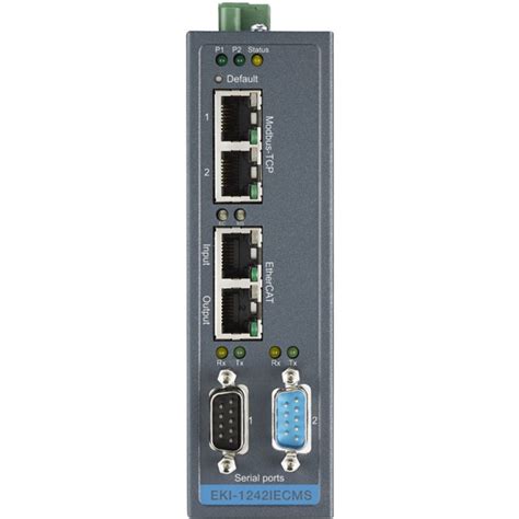 EKI 1242IECMS Advantech Modbus RTU TCP Zu EtherCAT Gateway BellEquip