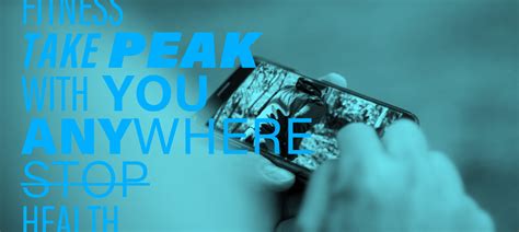 Peak App Peak Fitness And Health
